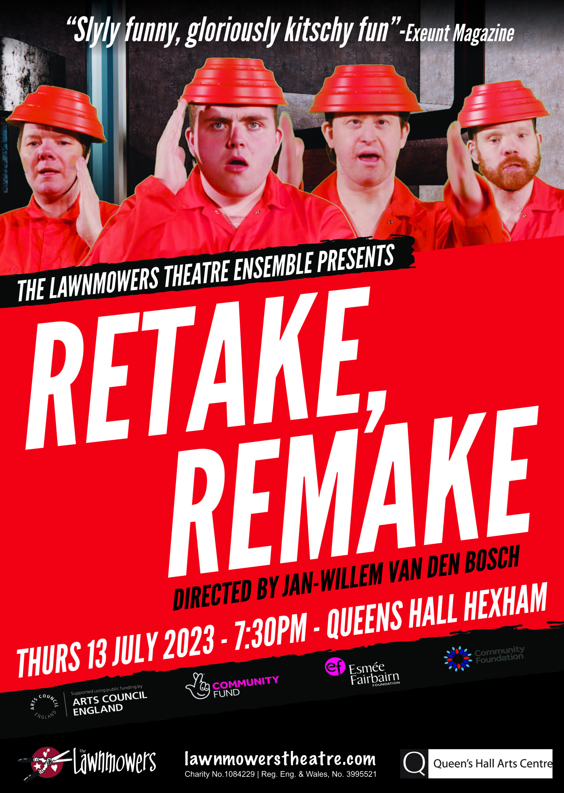 Retake Remake at Queens Hall Hexham